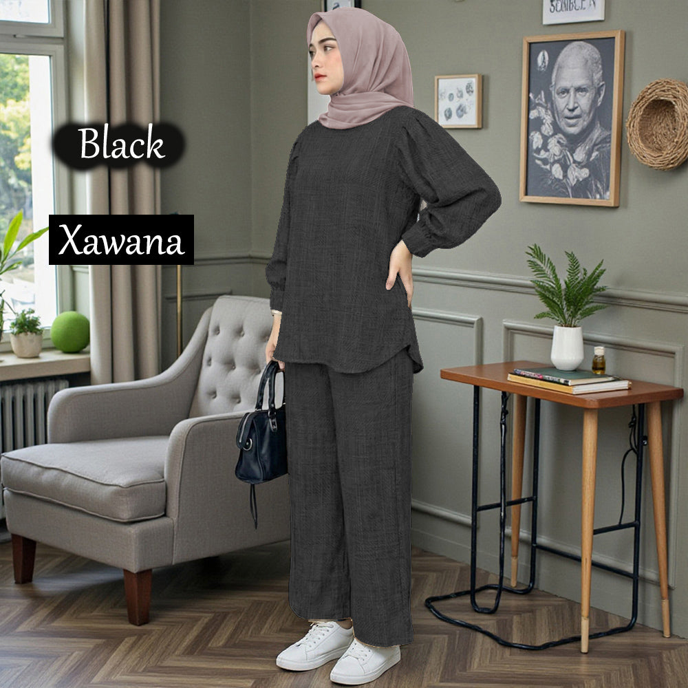 Xawana Linen Set - Buy 3 @ Free BL777 – Hannah Singapore